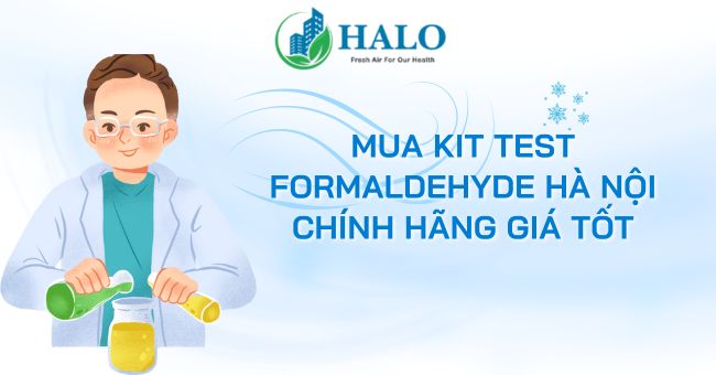 Mua kit test formaldehyde Hà Nội chính hãng giá tốt
